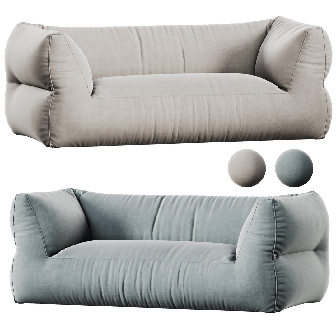 3D model Puffone Sofa by Gart - TurboSquid 2145727