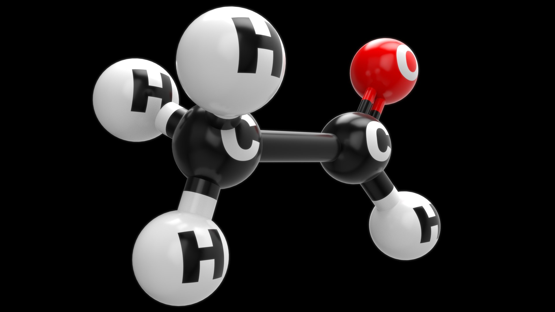 3D Acetaldehyde - TurboSquid 2337688