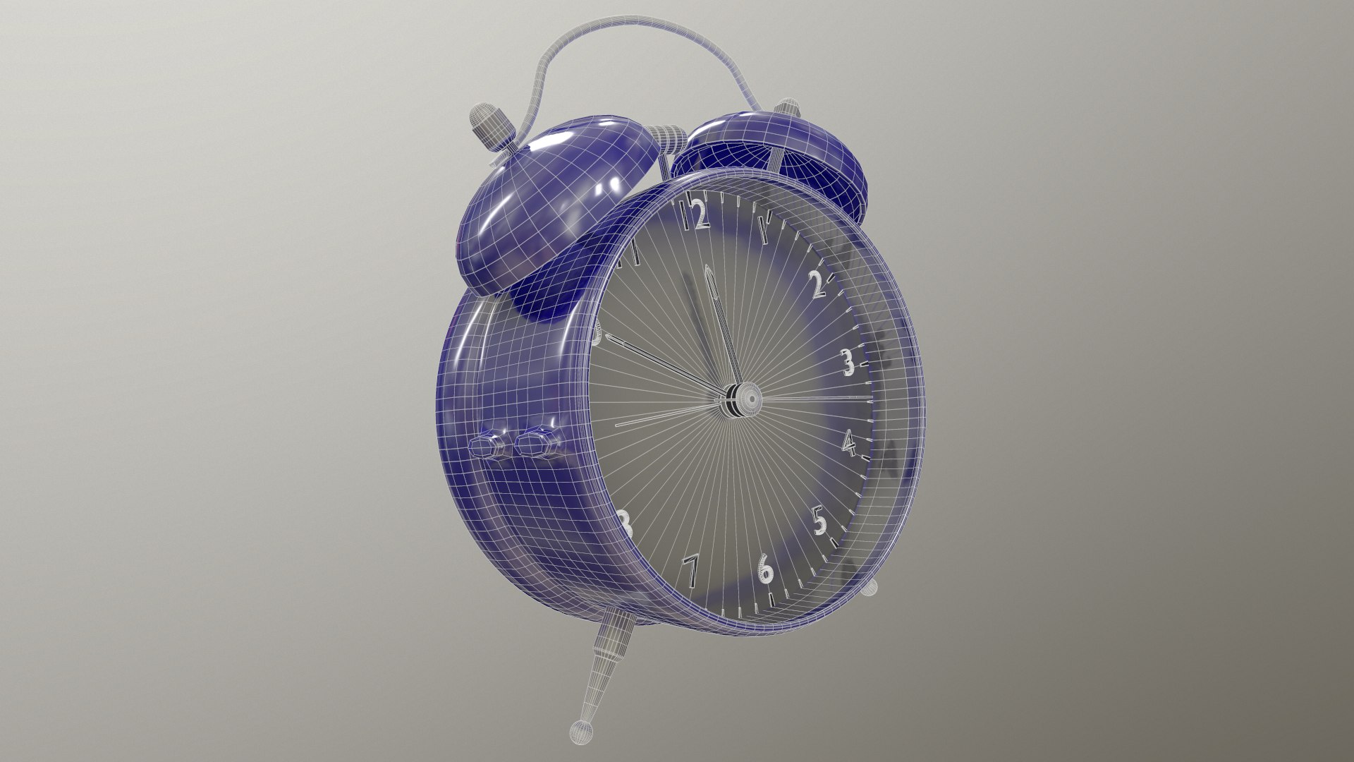 3D Alarm Clock Model - TurboSquid 1705376