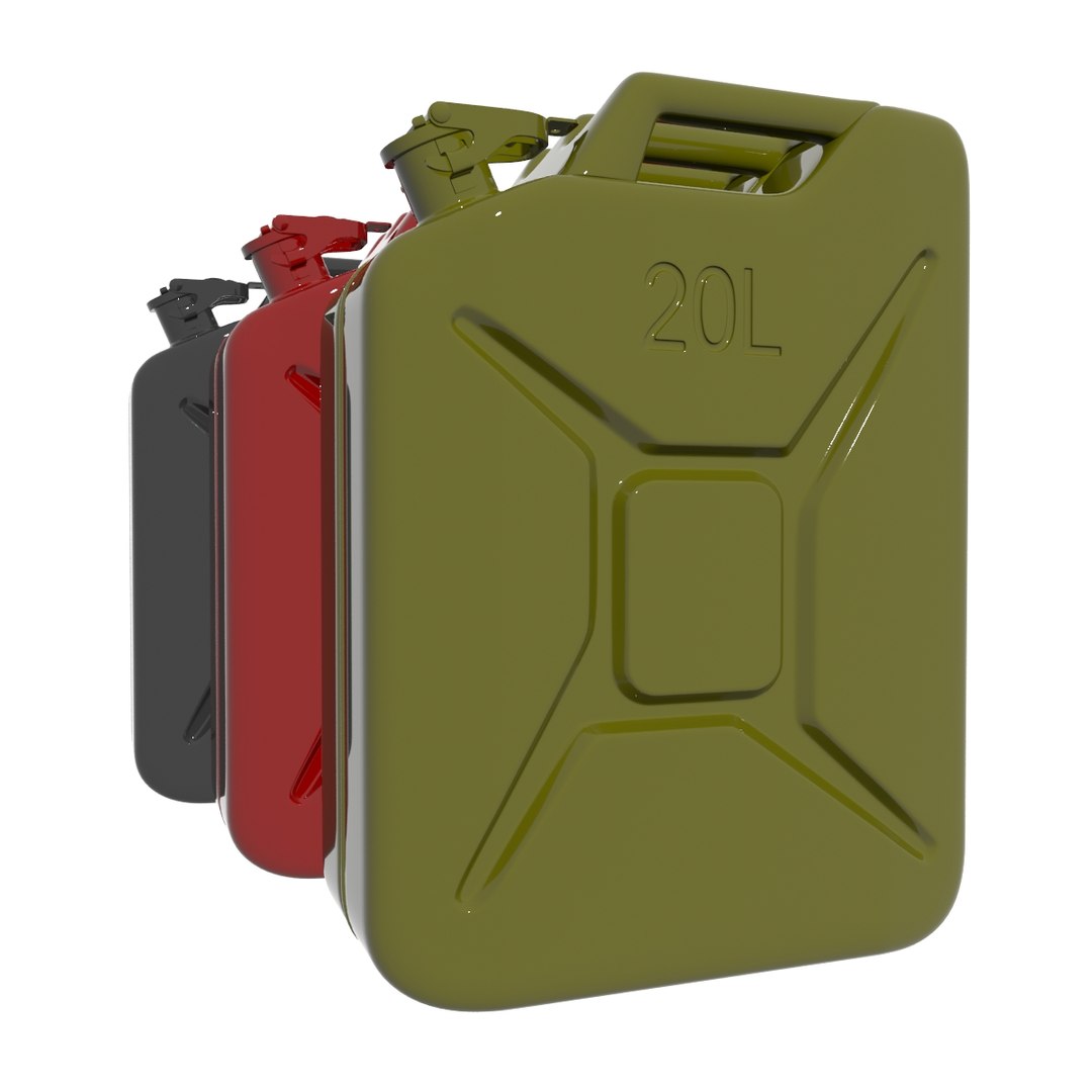 3D Jerrican Model - TurboSquid 1176046