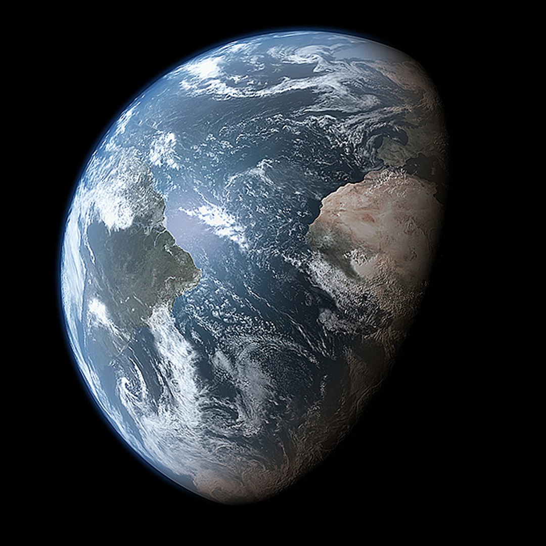 3d Hyper-real Dynamic Earth Shader