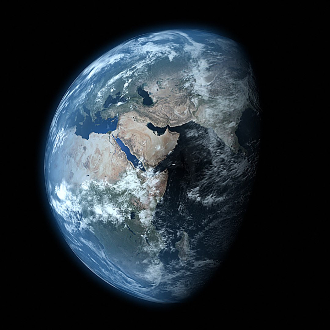 3d Hyper-real Dynamic Earth Shader