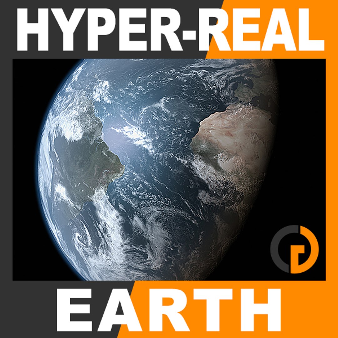 3d Hyper-real Dynamic Earth Shader