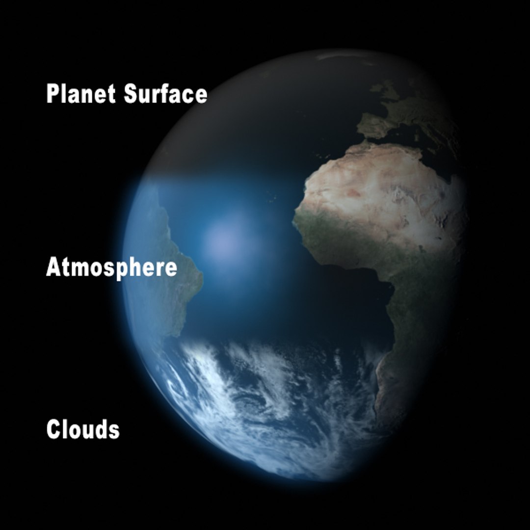 3d Hyper-real Dynamic Earth Shader