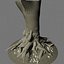 3d Roots Tree Model