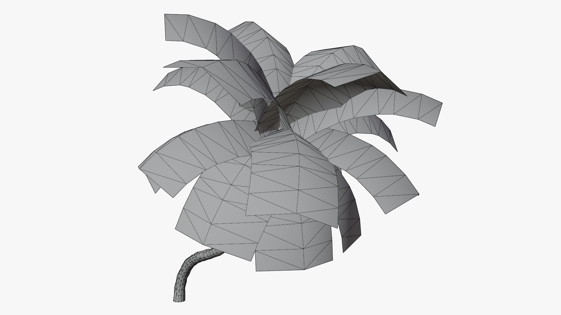Stylized Cartoon Palm V3 3D Model - TurboSquid 2090052