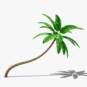 Stylized Cartoon Palm V1 3D Model - TurboSquid 2090005