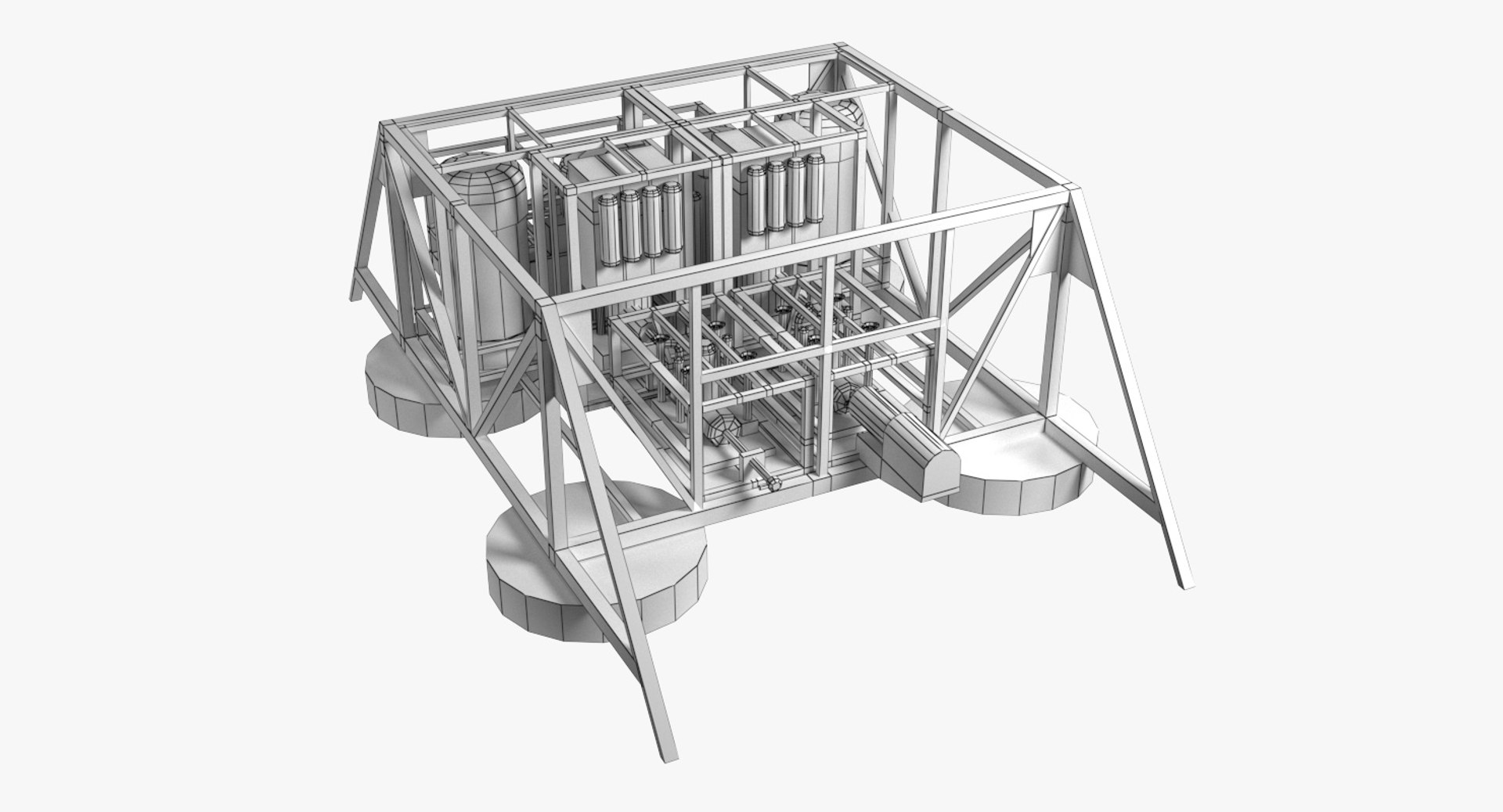 3d Max Subsea Compression Station