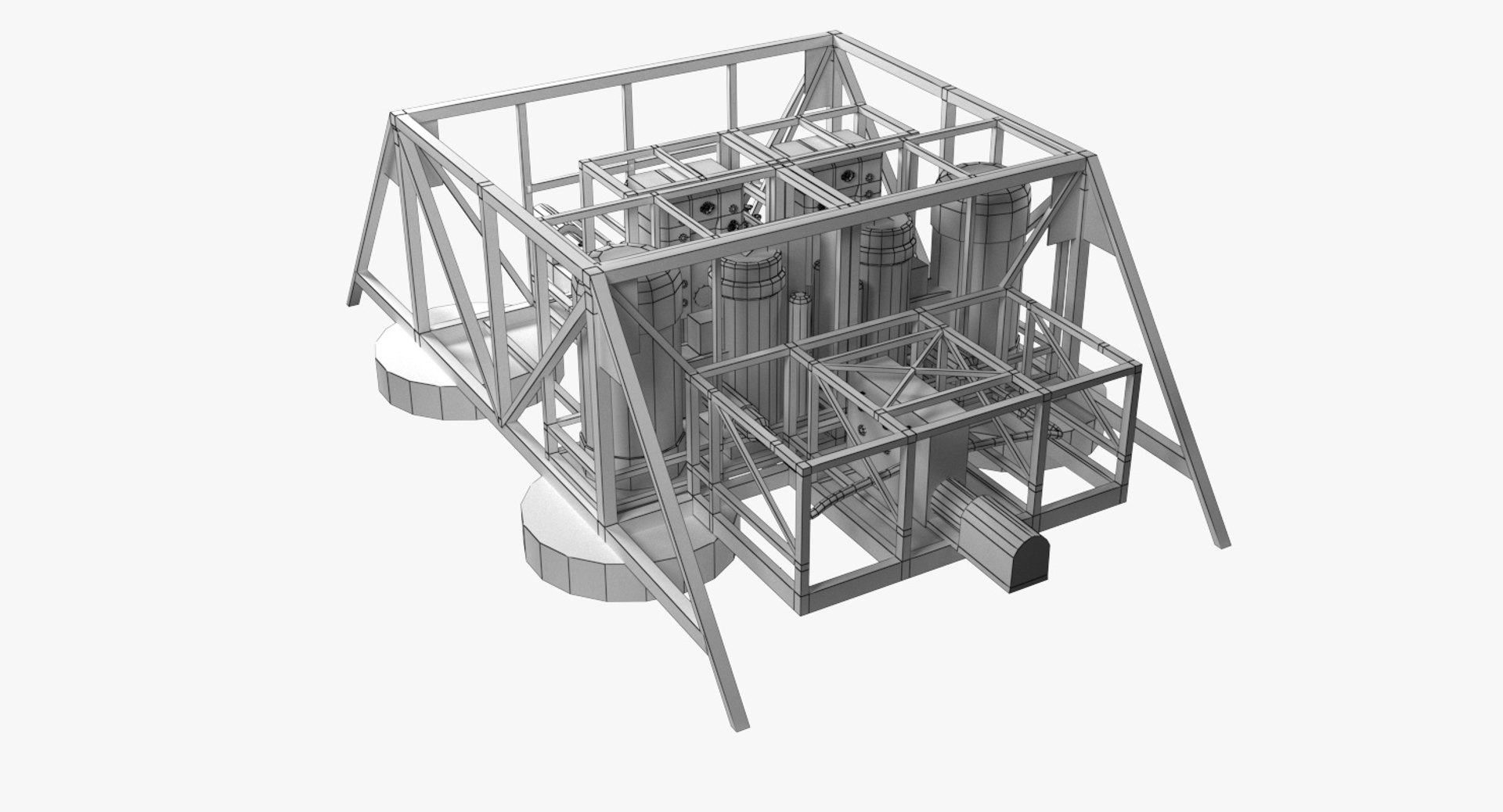 3d Max Subsea Compression Station