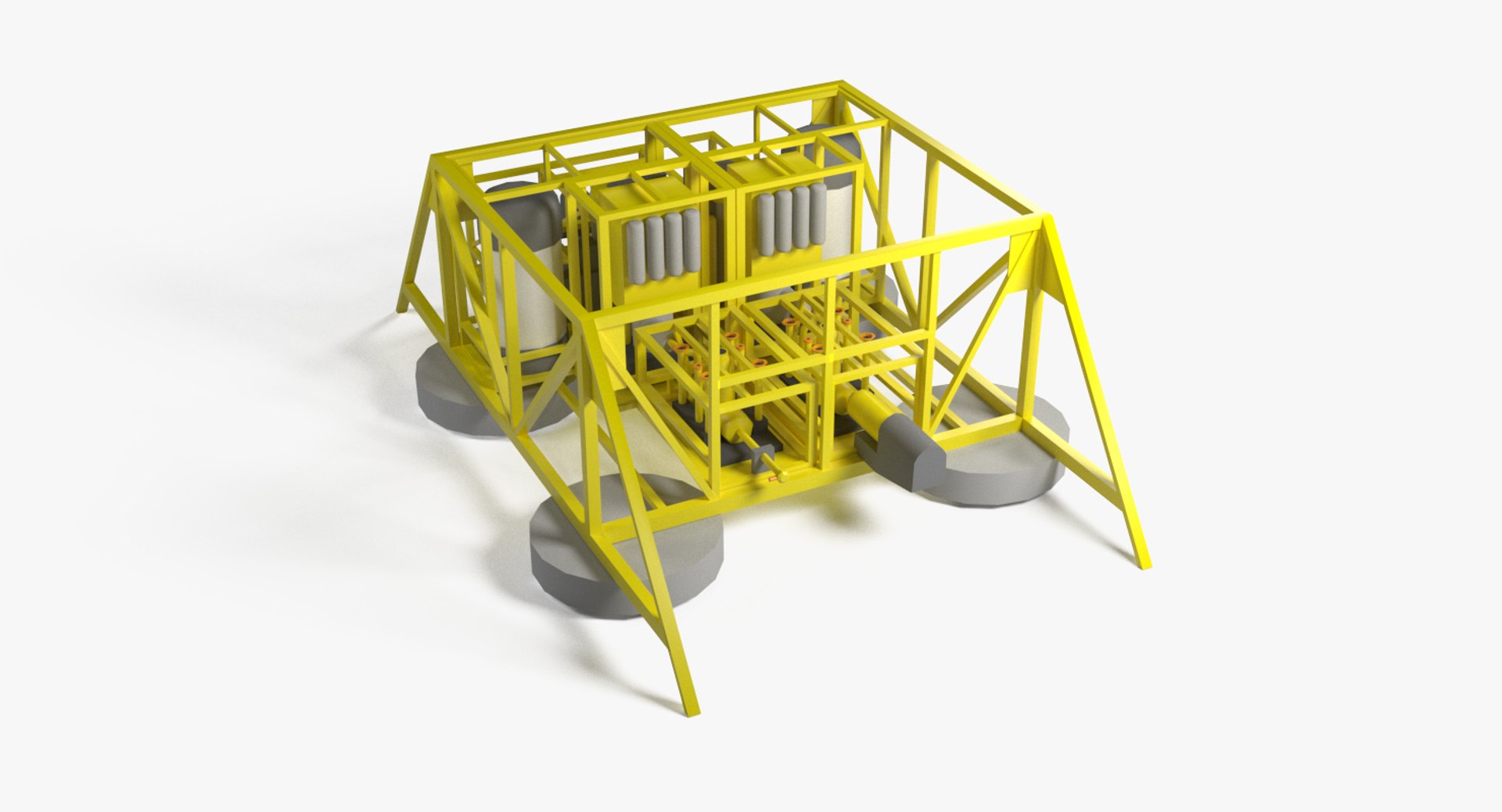 3d Max Subsea Compression Station