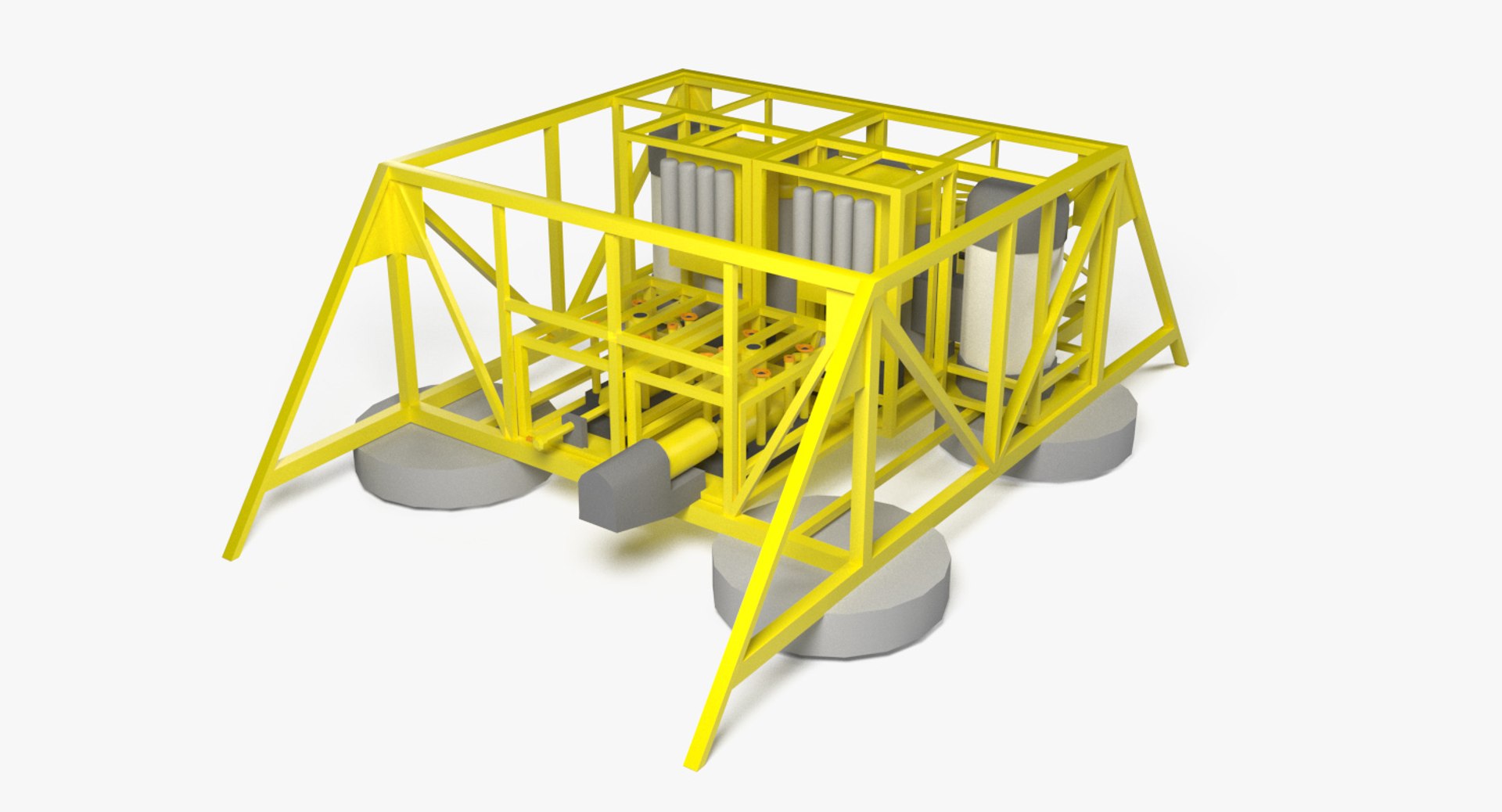 3d Max Subsea Compression Station