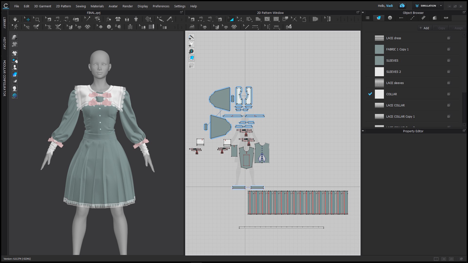 3D Model Vintage Dress 2 - TurboSquid 1767843