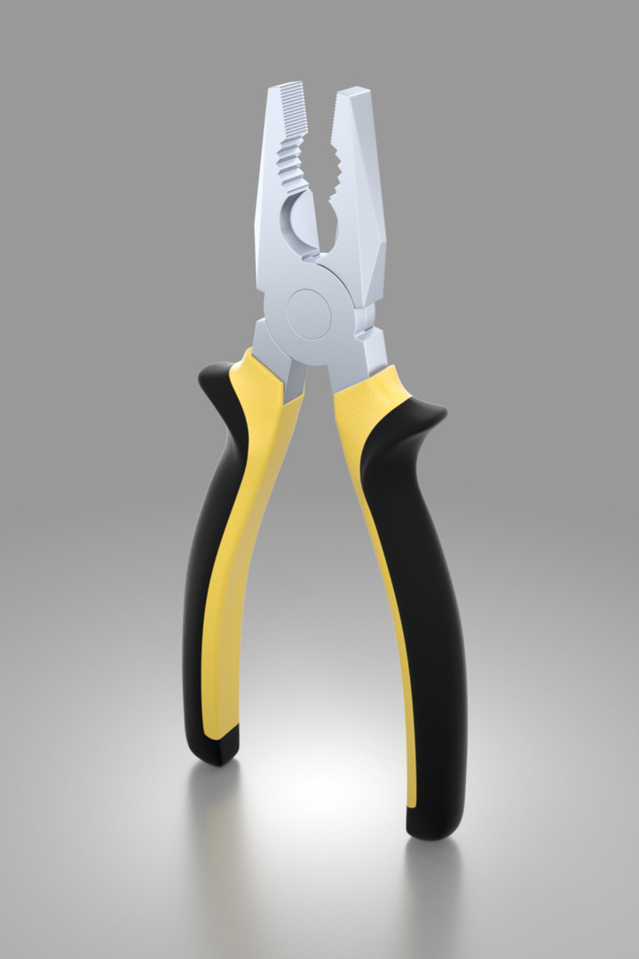 Locksmith Pliers 3D | 1146419 | TurboSquid