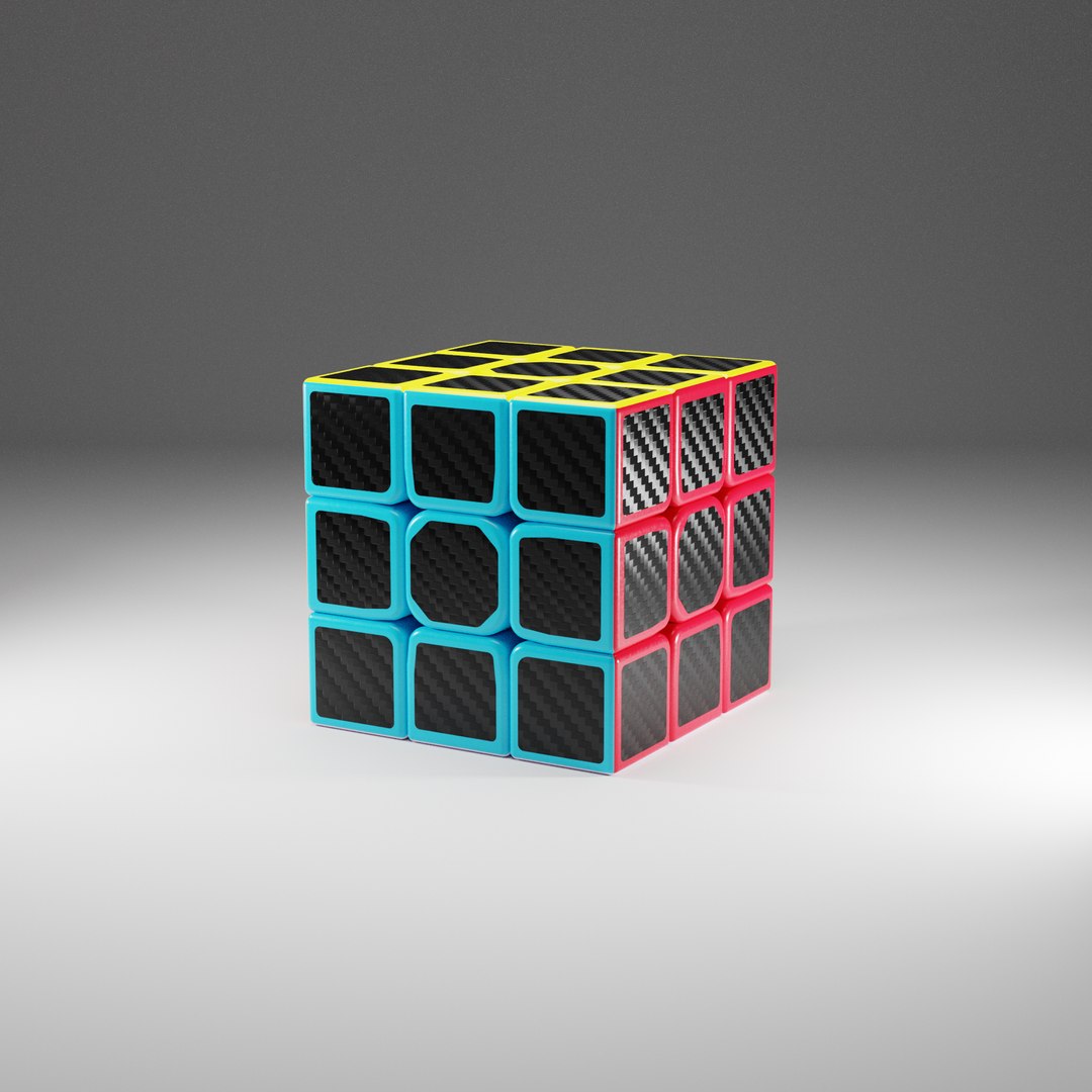 Realistic Rubiks Cube 3D Model - TurboSquid 1785514