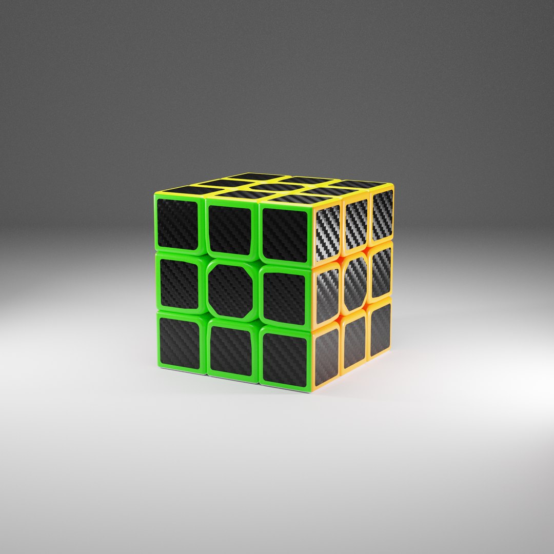 Realistic Rubiks Cube 3D Model - TurboSquid 1785514