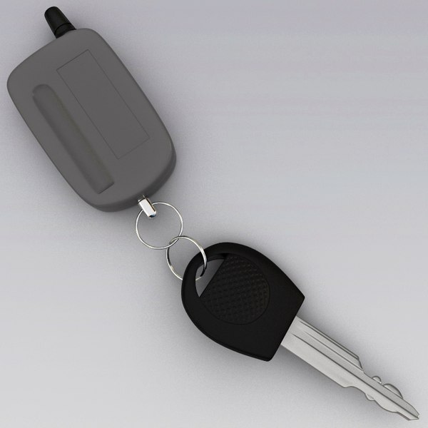car key remote v1 3d max