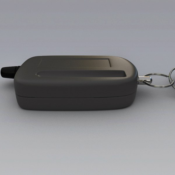 car key remote v1 3d max