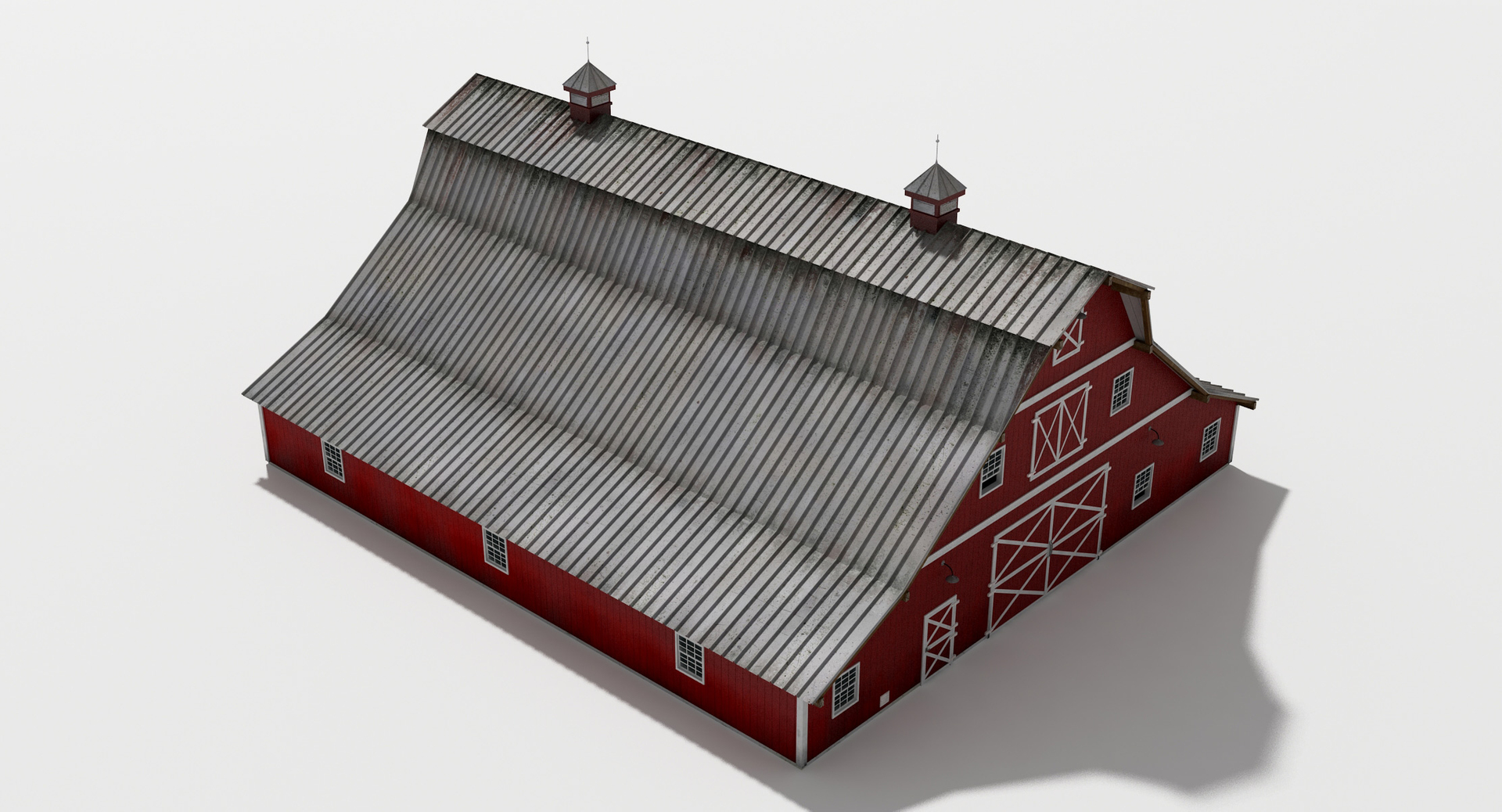 3D barn stable building interior - TurboSquid 1242498