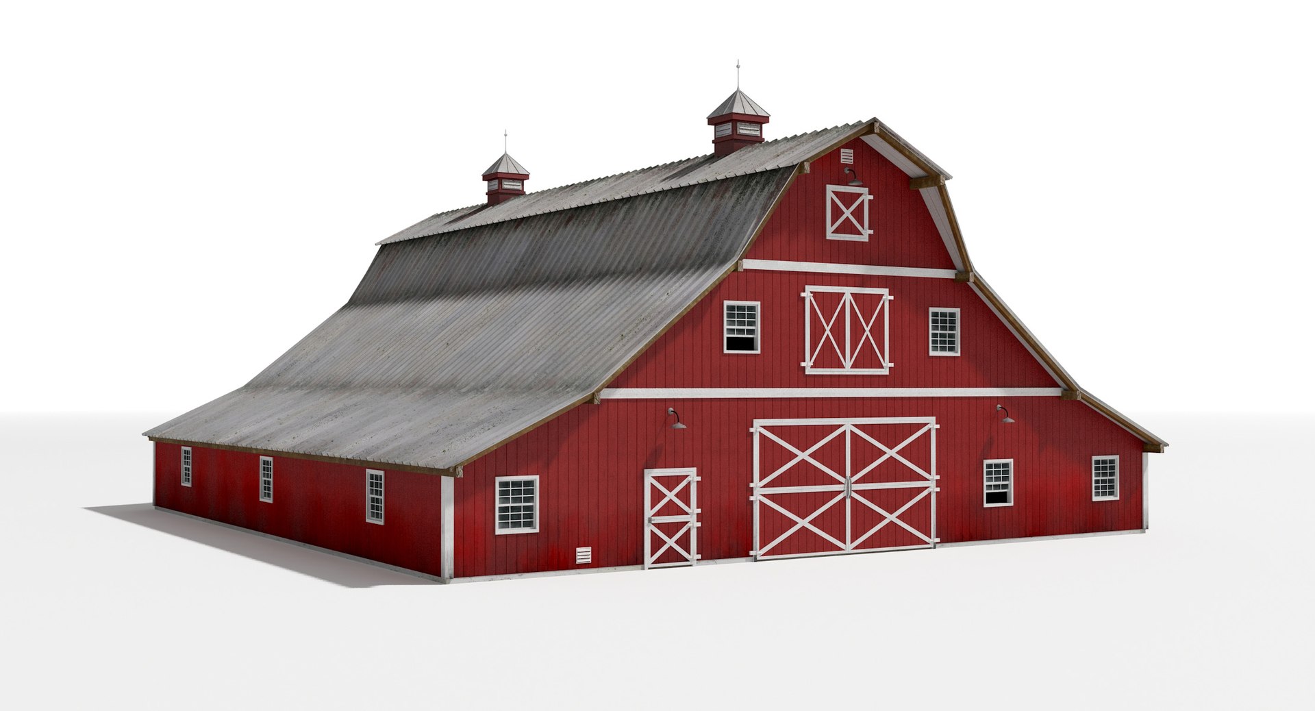 3D Barn Stable Building Interior - TurboSquid 1242498