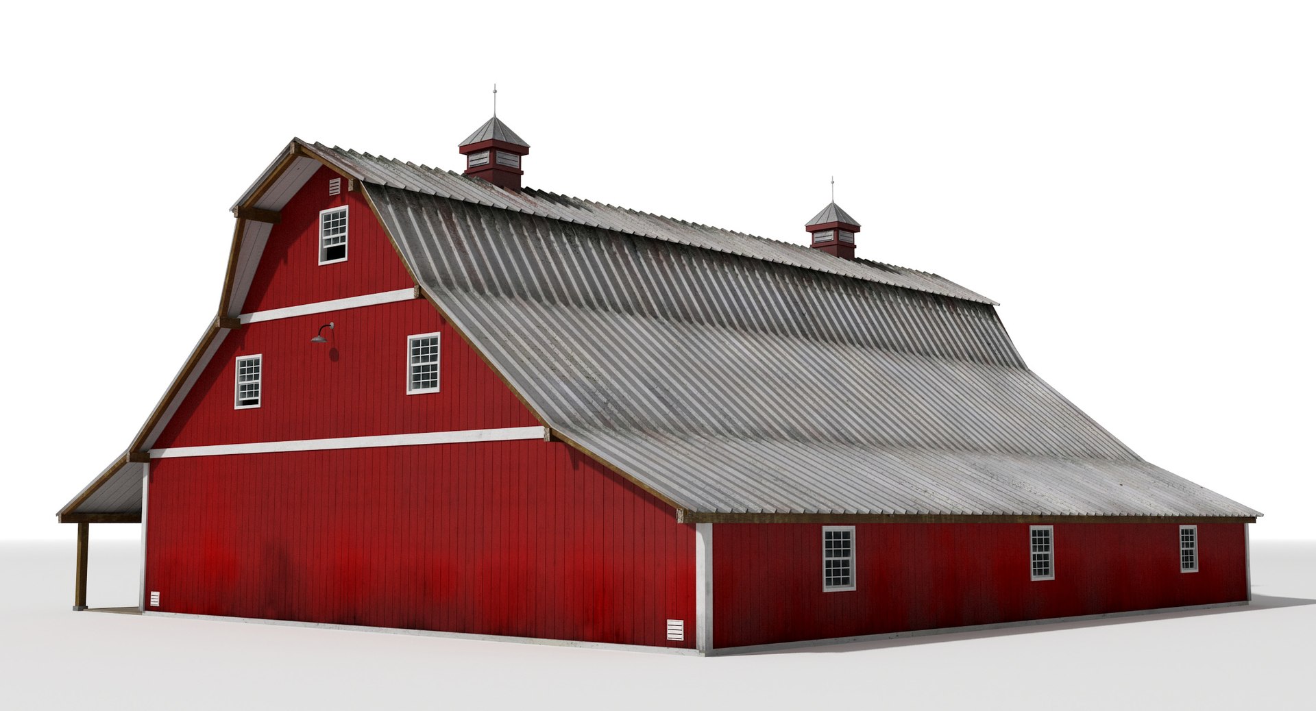 3D Barn Stable Building Interior - TurboSquid 1242498