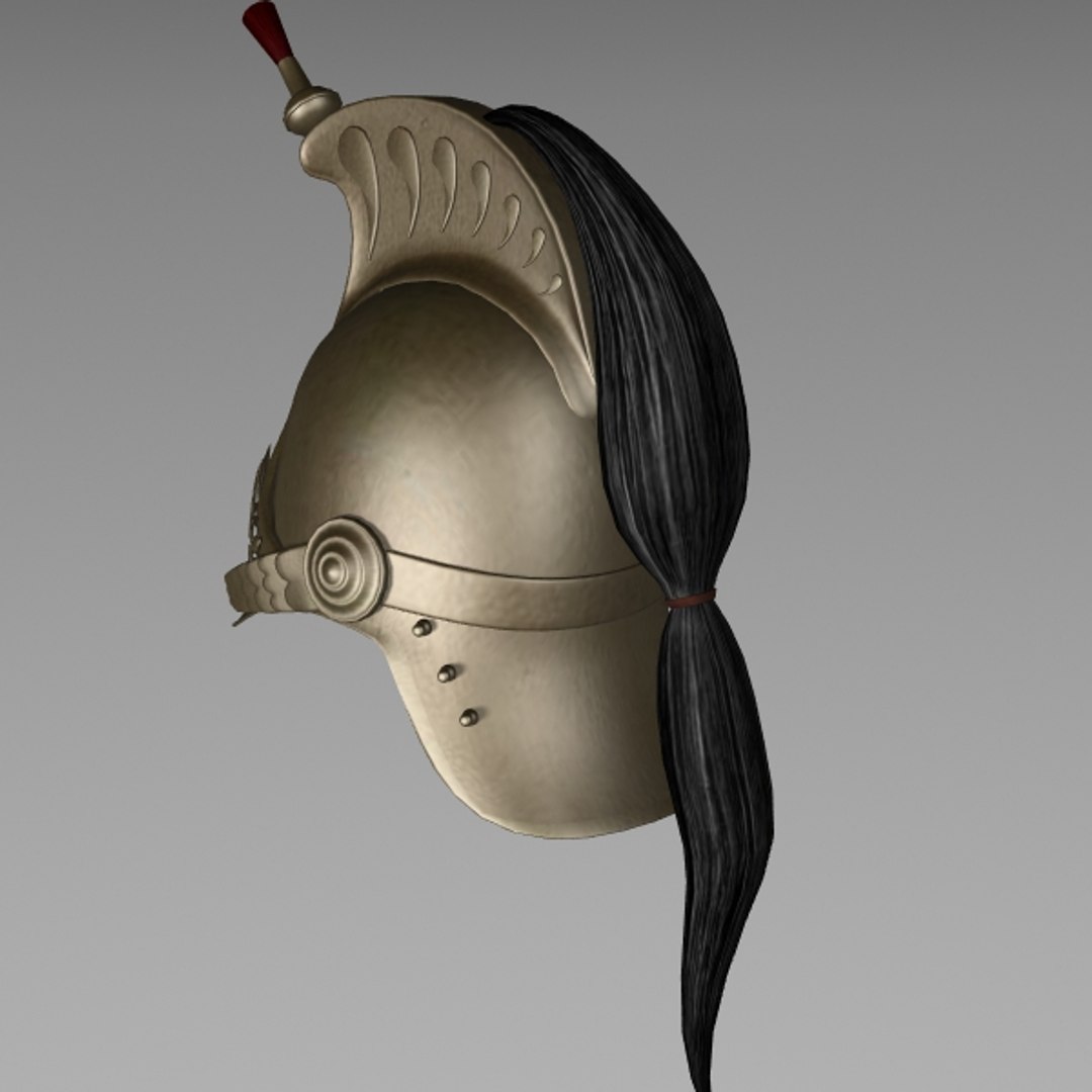3d Model Dragoon Helmet