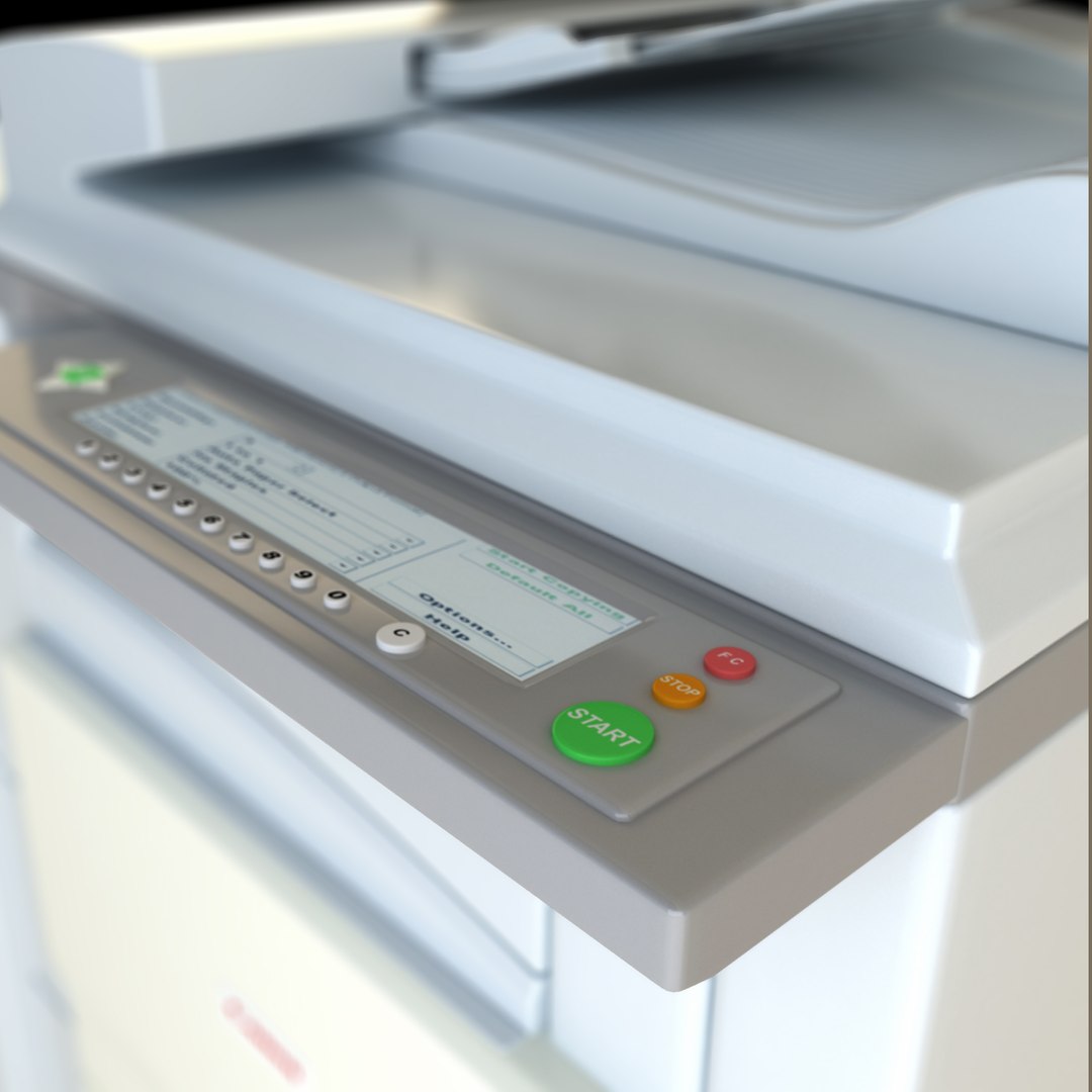 3d Office Photocopier