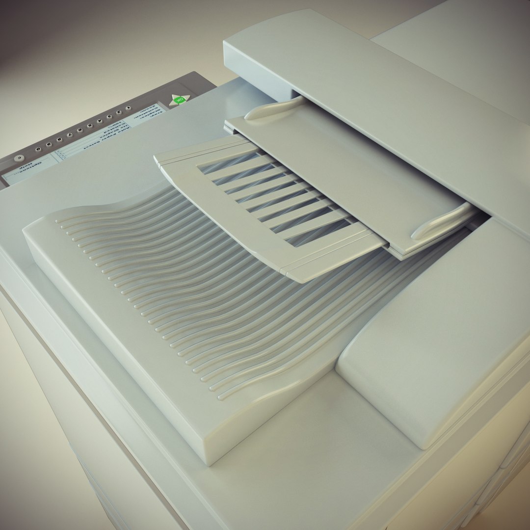 3d Office Photocopier