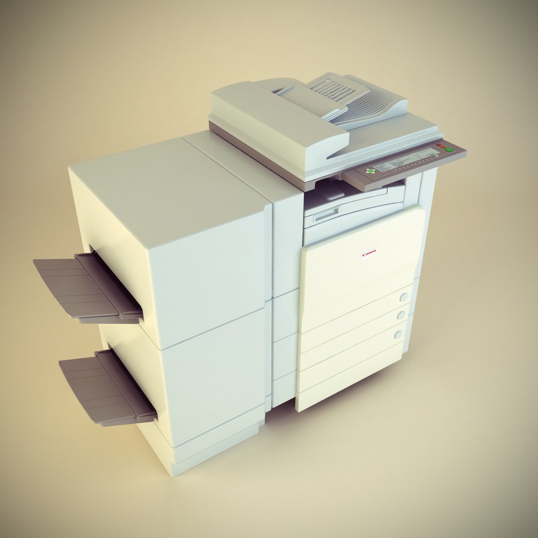 3d Office Photocopier