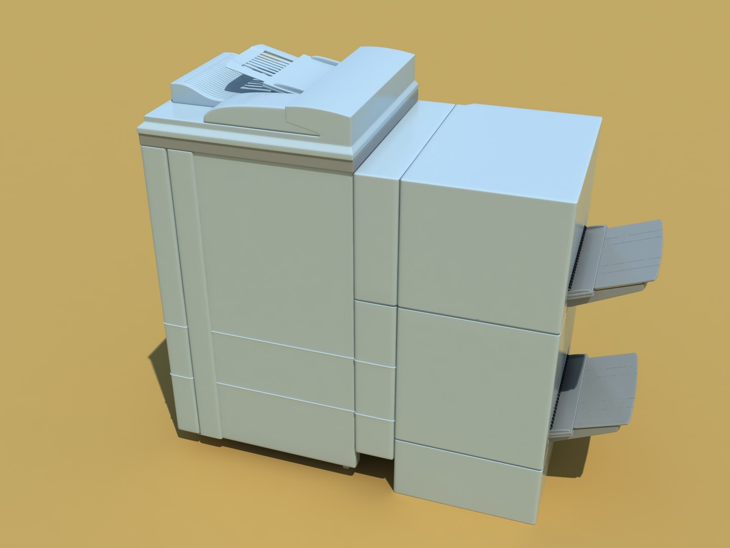3d Office Photocopier