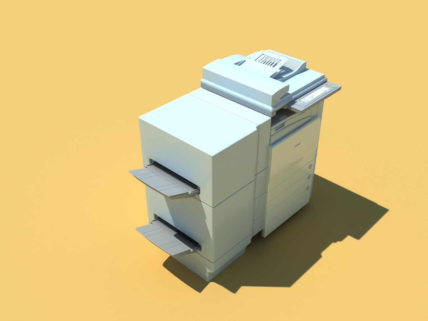 3d Office Photocopier