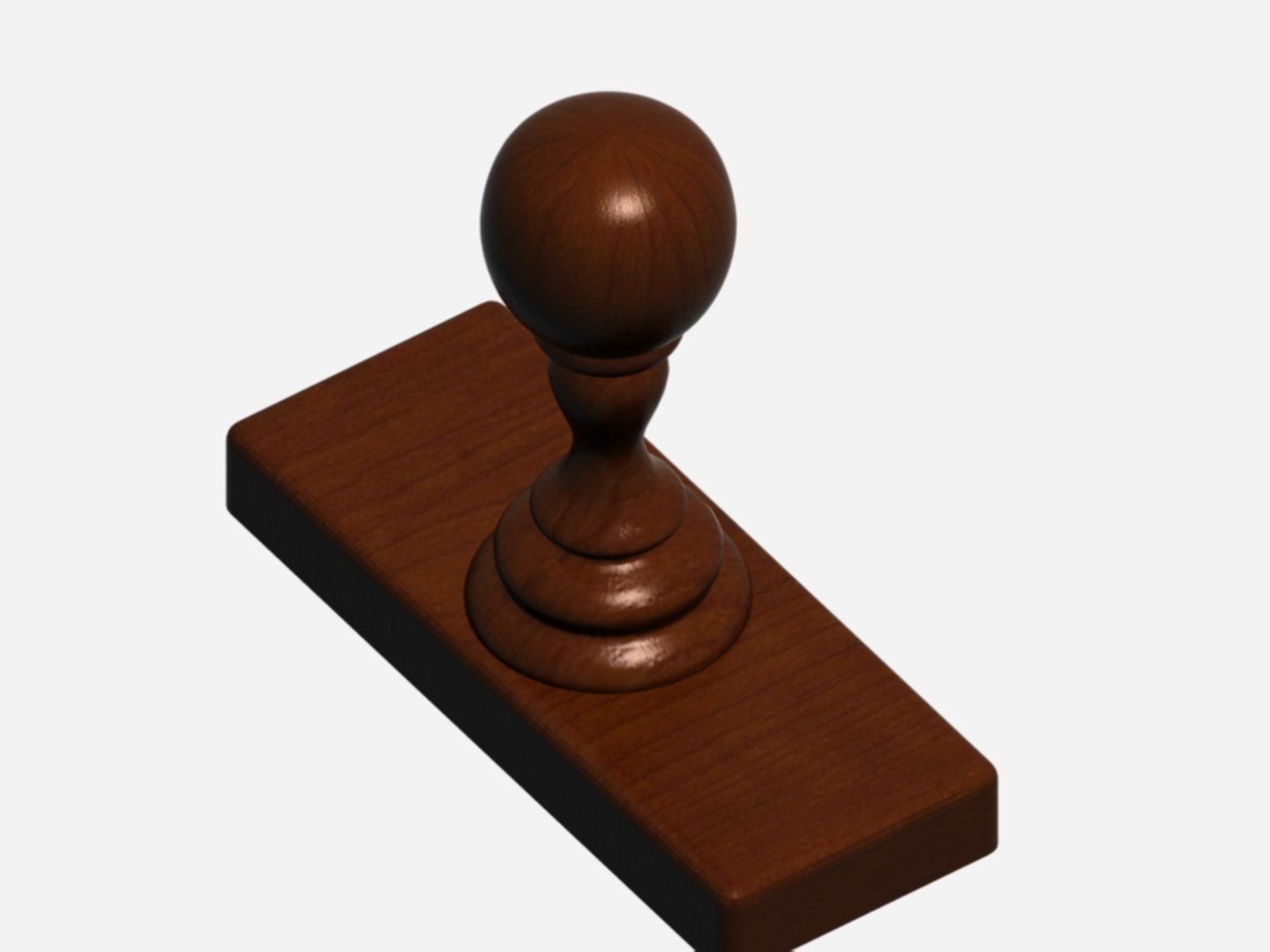 3D Rubber Stamp Model - TurboSquid 1150354