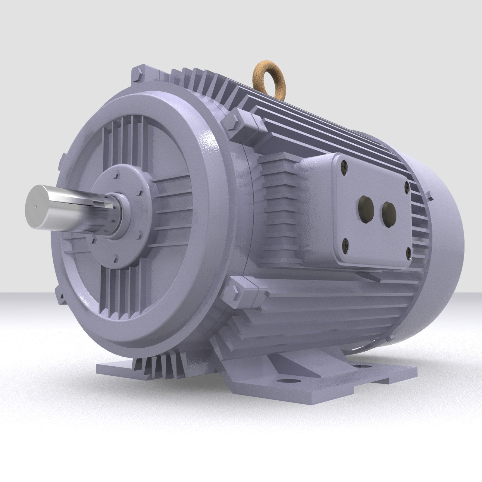 3d electric motor model