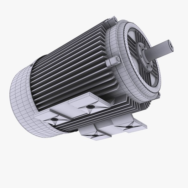 3d electric motor model