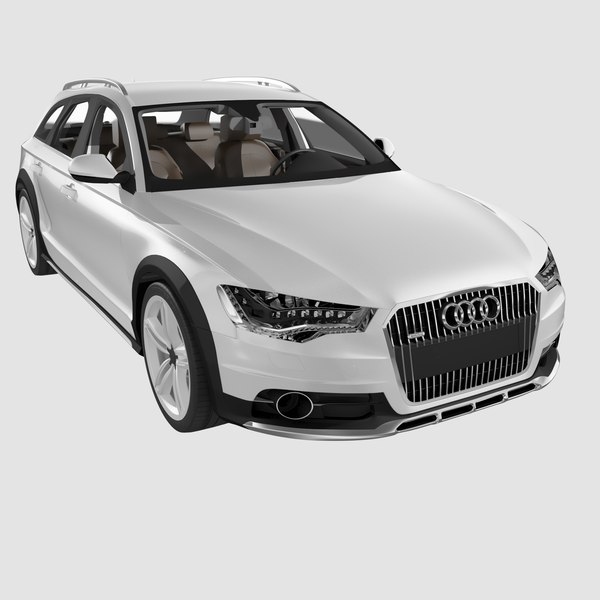audi a6 allroad quattro 3d model