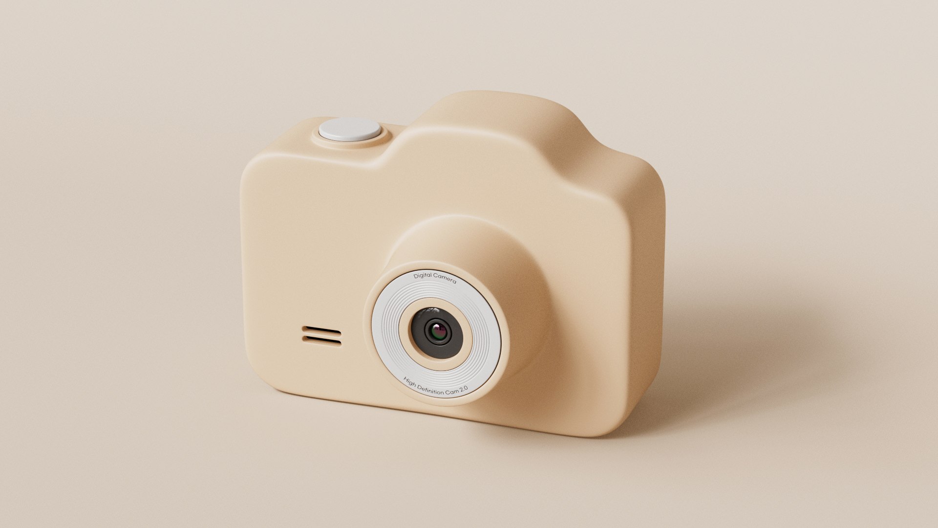 Mini Digital Camera 3D Model - TurboSquid 2176561