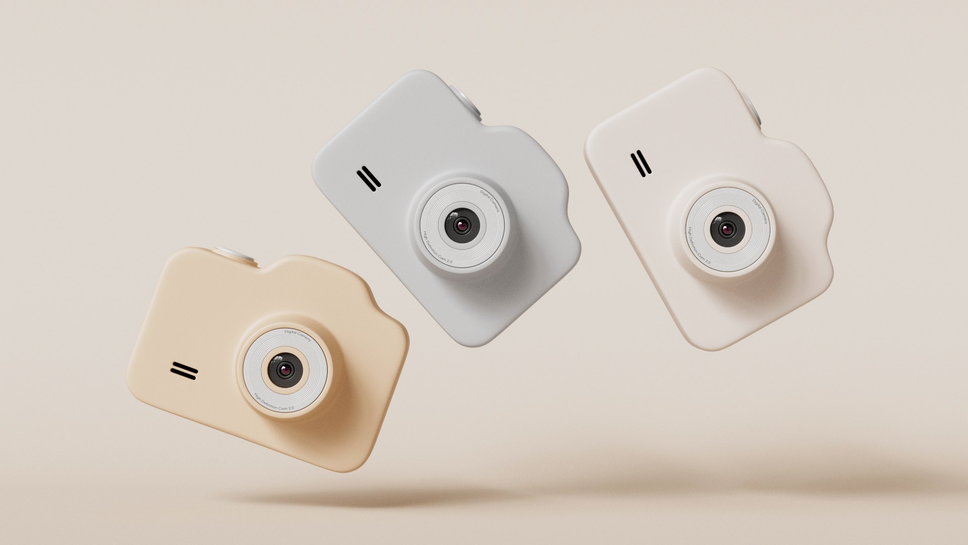 Mini Digital Camera 3D model - TurboSquid 2176561