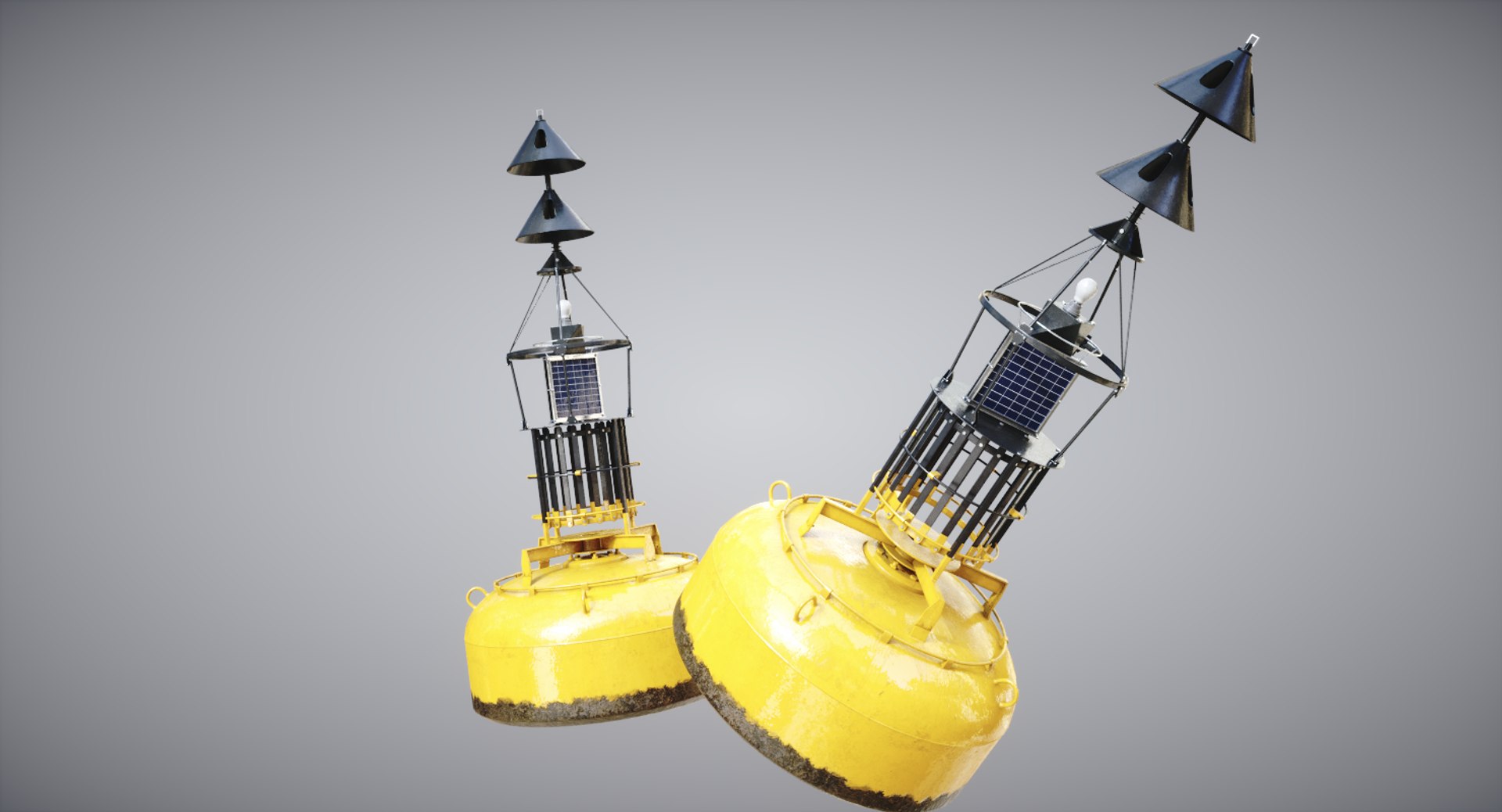 North Cardinal Marker 3D Model - TurboSquid 1310077