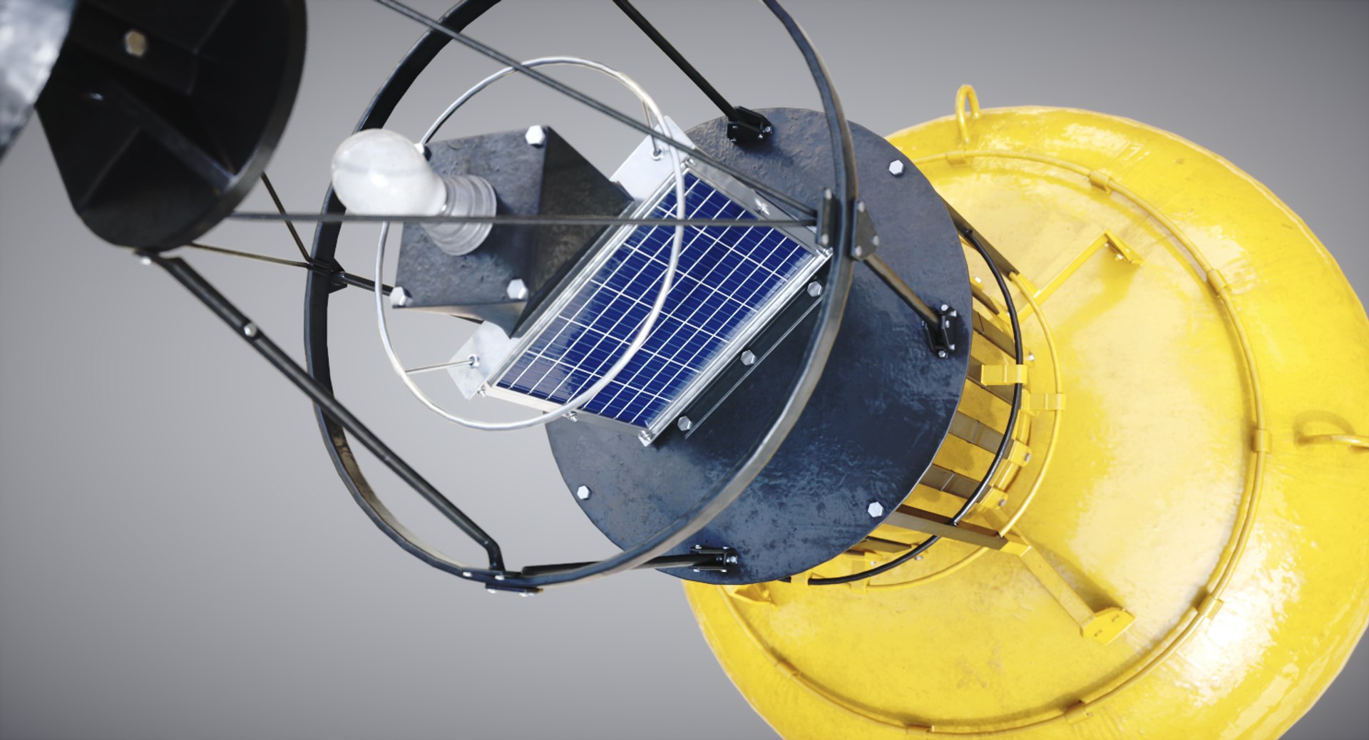 North Cardinal Marker 3D Model - TurboSquid 1310077