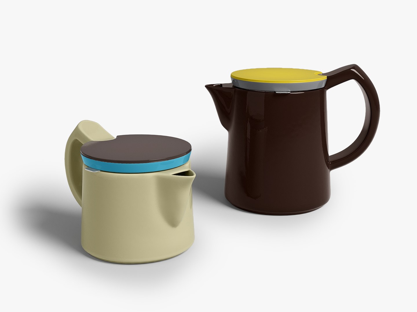 Sowden Coffee And Tea Pot 3D Model - TurboSquid 2162328