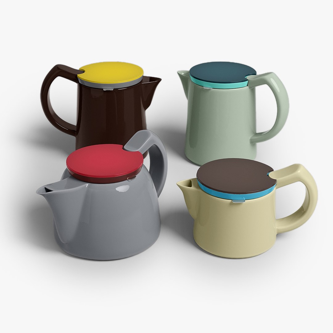 Sowden Coffee And Tea Pot 3D Model - TurboSquid 2162328