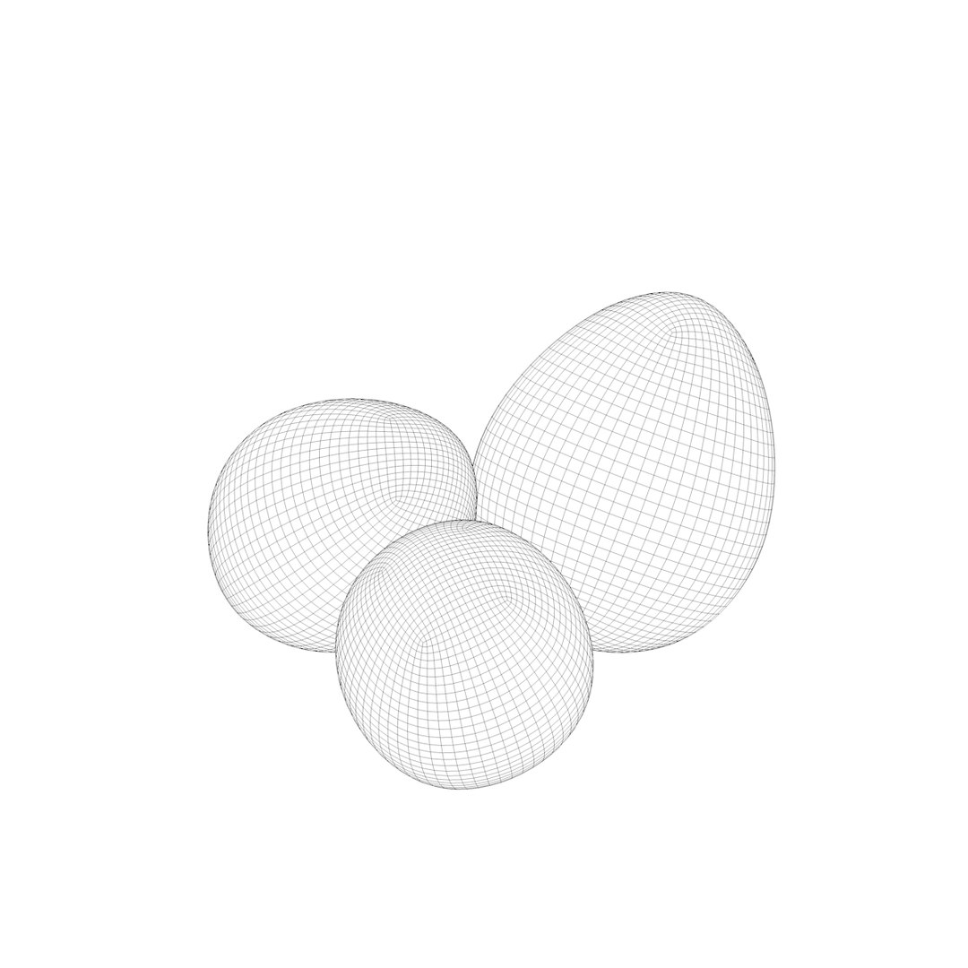 Nest Eggs 3D Model - TurboSquid 1173505