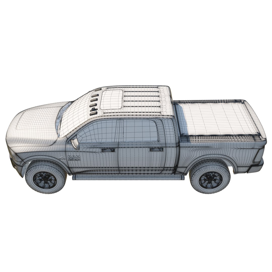 3D Dodge Ram 2500 Hd - TurboSquid 1569547