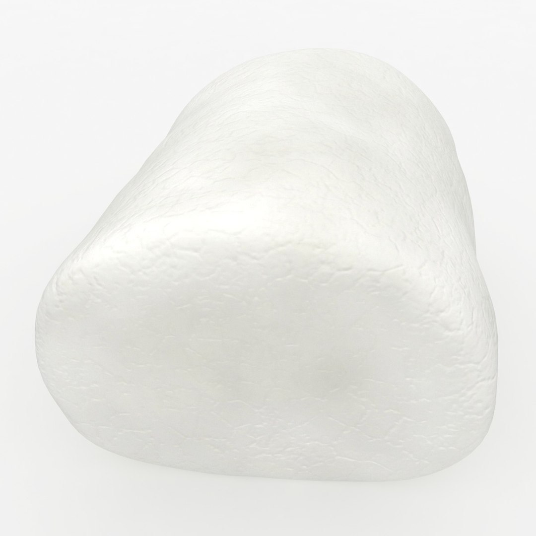Realistic Marshmallow White 3d Max