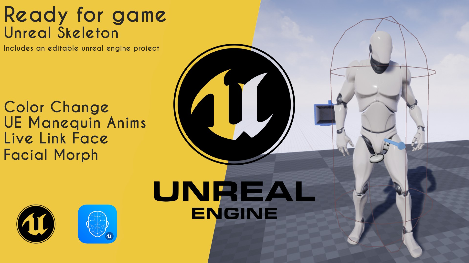 Muscle Stylized Strongman Bodyguard Commander Low-poly 3D Model 3D ...