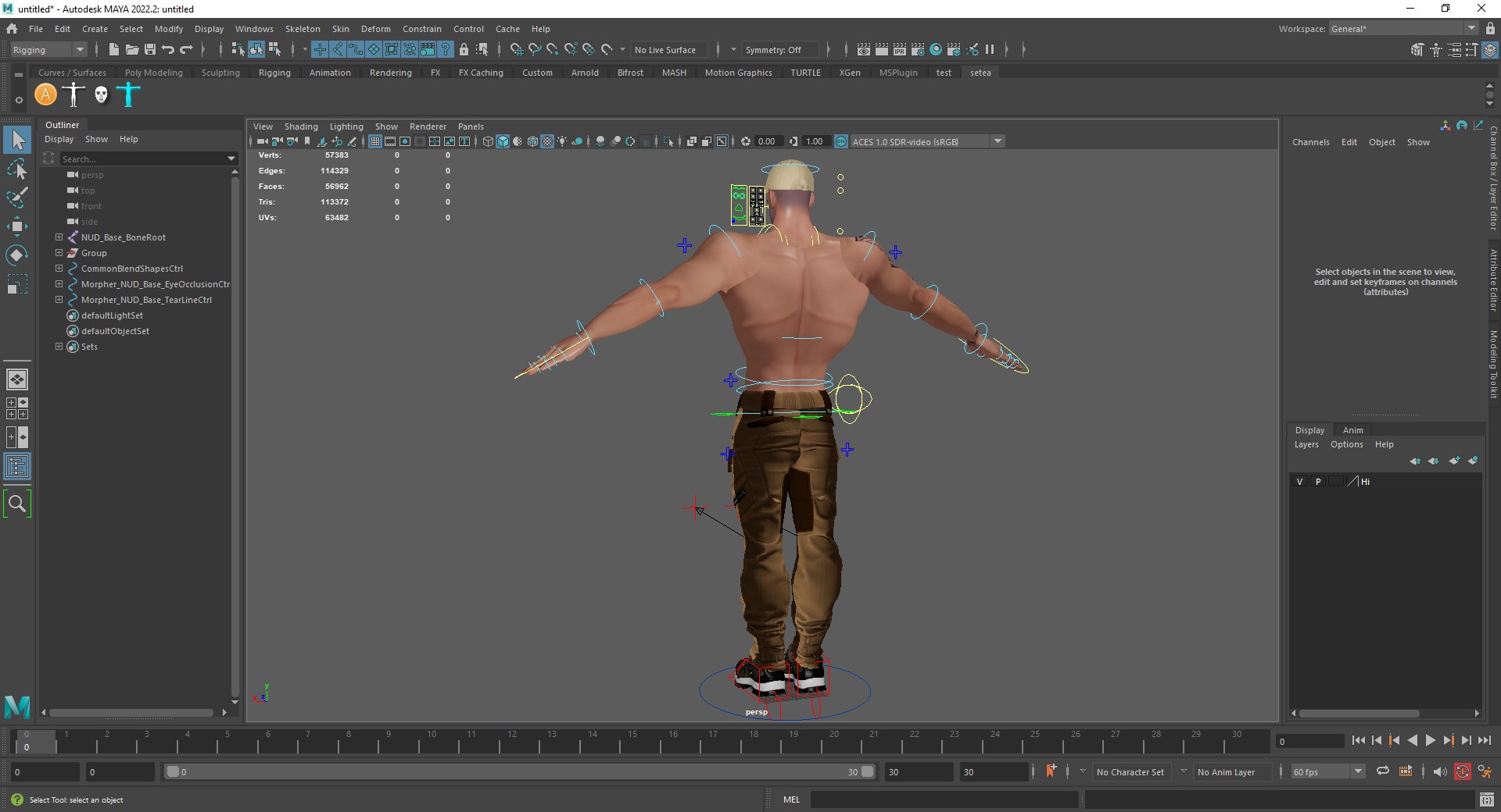 Muscle Stylized Strongman Bodyguard Commander Low-poly 3D Model 3D ...