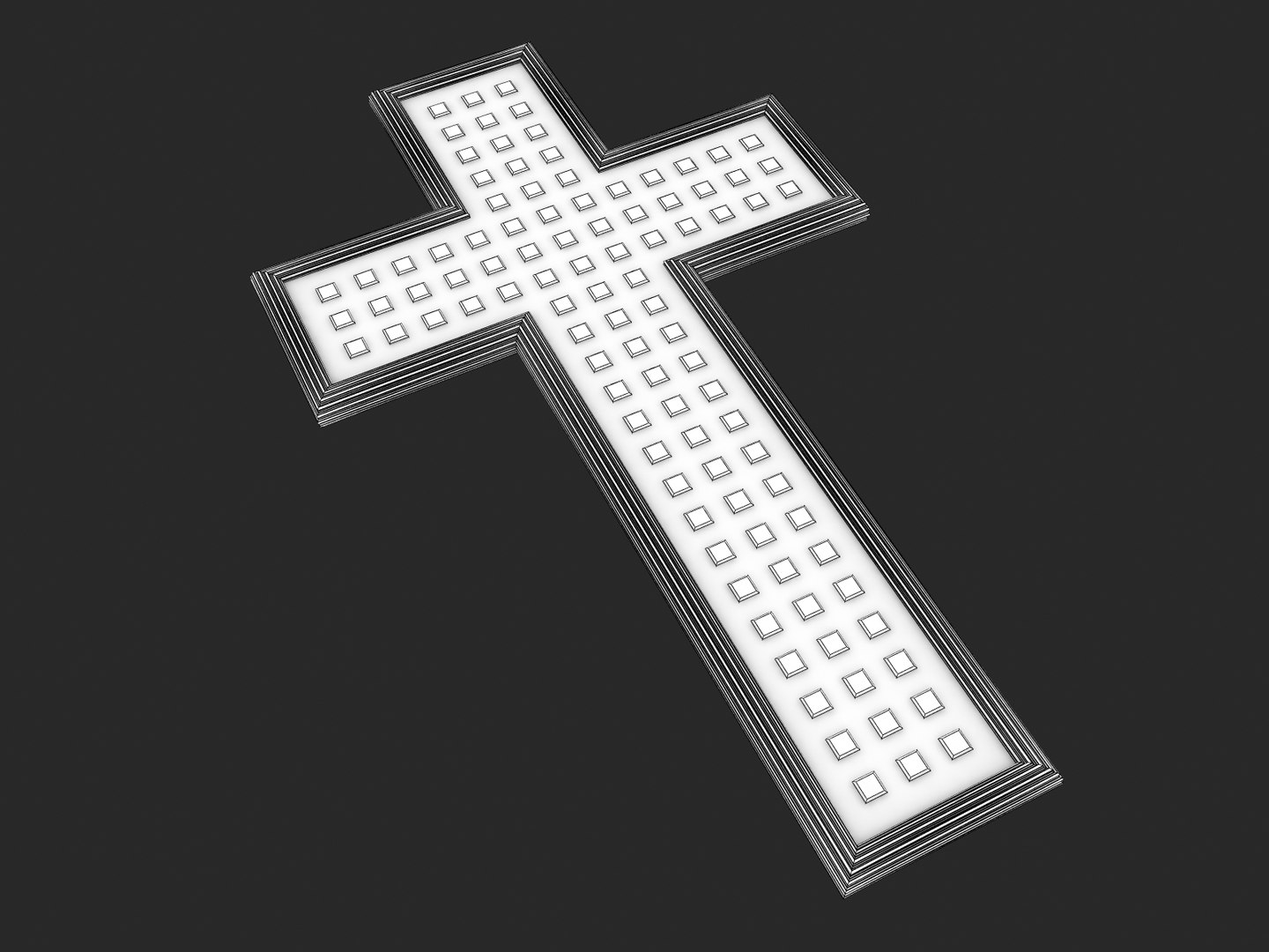 Cross 3D model - TurboSquid 1474570