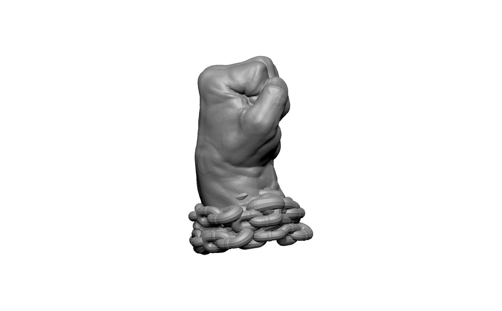 Hand Male Statue Model - TurboSquid 2252464