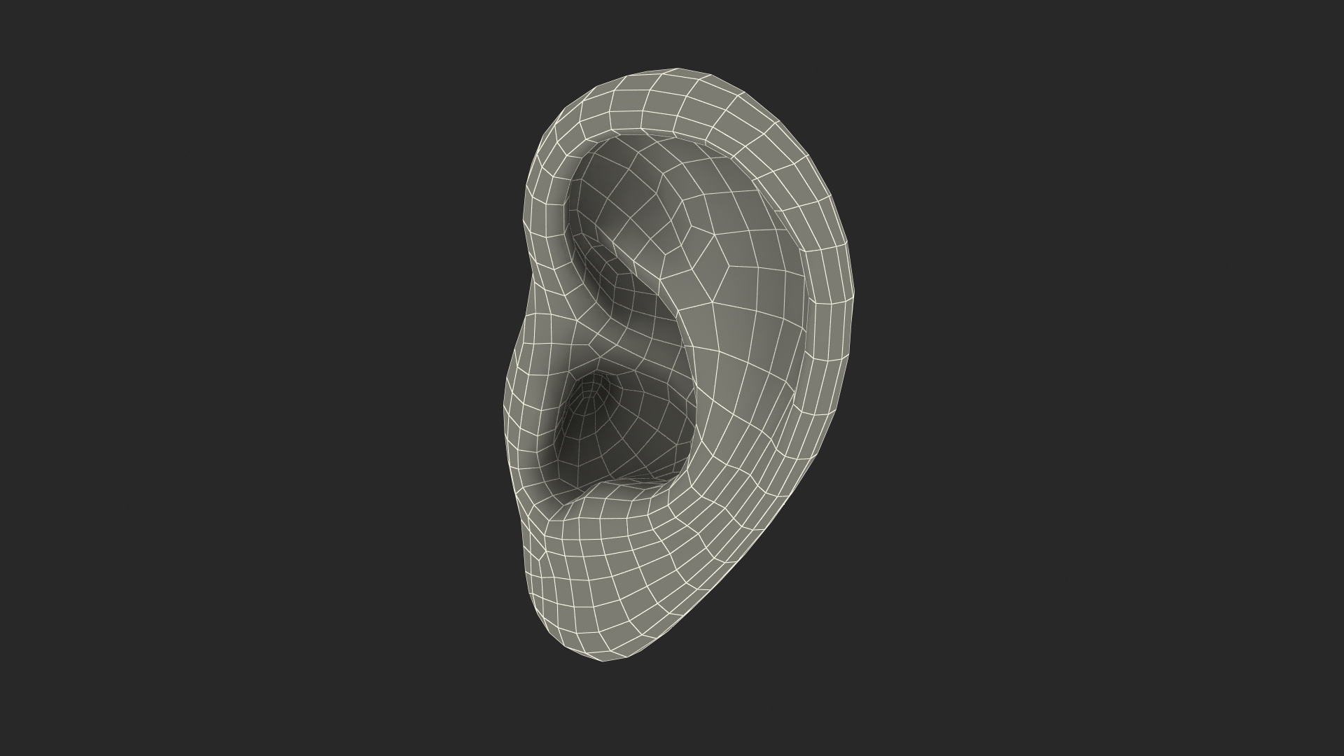 Realistic Human Ear Left 3D - TurboSquid 2304592