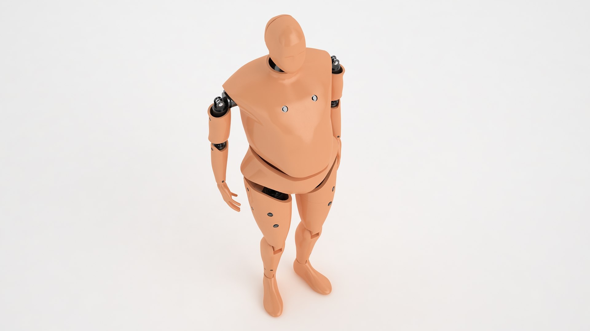 3D Fat Man Car Crash Dummy 01 - TurboSquid 1913416