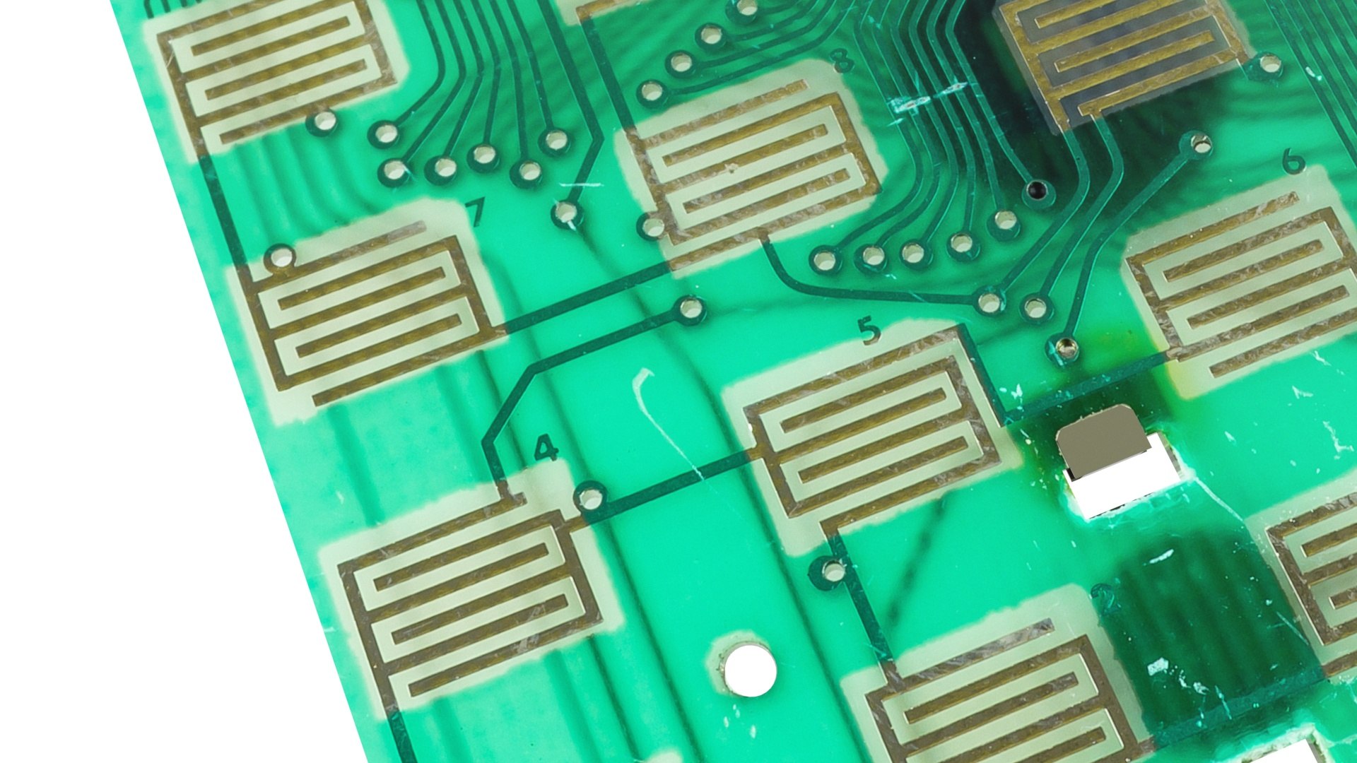 Calculator Circuit Board 3D Model - TurboSquid 2303197